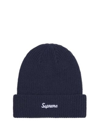 SUPREME Loose Gauge Beanie - Blau