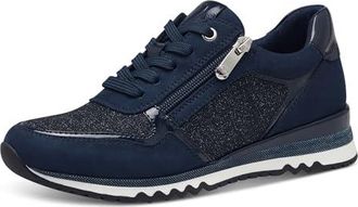 Marco Tozzi Baskets pour Femmes 2-23749-41, Pointure:39 EU, La Couleur:Bleu