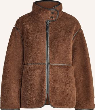 Fabletics Outdoor-Jacke Teddy Mid-Length braun