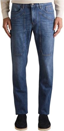 Jeckerson Homme, Jeans, Bleu, Taille: W42 Jeans Droits