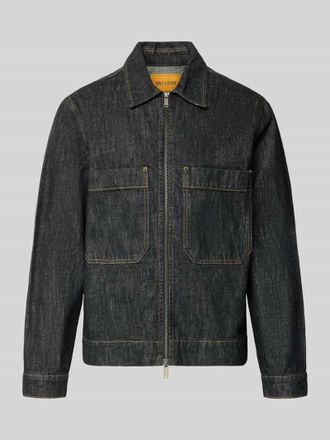 Only & Sons Jeansjacke mit Zweiwege Rei&szlig;verschluss