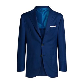 Kiton Herren, Jacken, Blau, MGr&ouml;&szlig;e