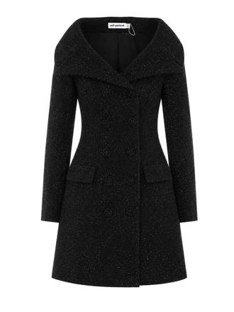 Self Portrait Kurzes Kleid - Schwarz