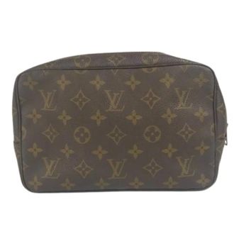 Louis Vuitton unisex, Pre-owned, Brun, Taille: ONE Size Pochette en toile Pre-owned