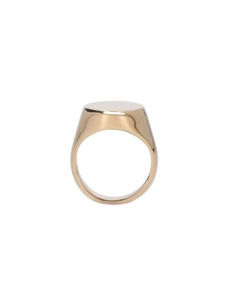 Maison Margiela Oval Silver Ring