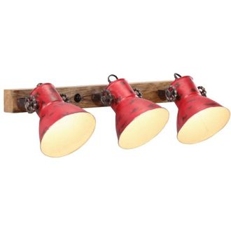 vidaXL Wandleuchte 25 W Rot 65x25 cm E27 vidaXL464591