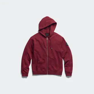 Canada Goose Loon Kapuzenjacke mit Black Disc (M&auml;nnlich, Burnt Vermillion, XXL)