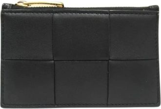 Bottega Veneta unisex, Pre-owned, Noir, Taille: ONE Size Portefeuille en cuir Pre-owned