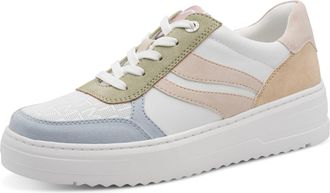 Marco Tozzi Marco Tozzi Damen Sneaker weiches Feel Me Wechselfu&szlig;bett weiches Innenfutter L&auml;ssig, wei&szlig; (White Multi), 42 EU