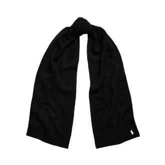 Polo Ralph Lauren WL Cshmr Oblong Scarf - Femme - Accessoires - Noir - Taille: ONE Size