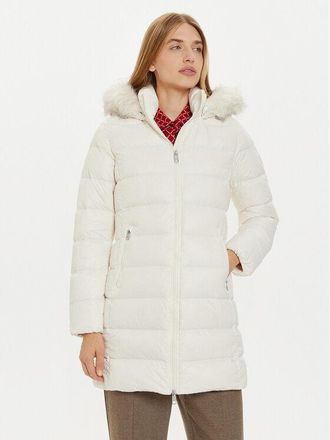 Tommy Hilfiger Daunenjacke WW0WW43122 Écru Regular Fit