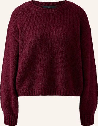 Oui Pullover rot