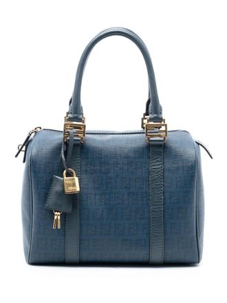 Fendi sac &agrave; main Zucca Spalmati (2010-2025) - Bleu
