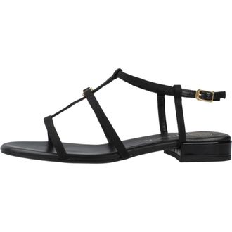 Unisa Carena RA Sandale Plate - Femme - Chaussures - Noir - Taille: 38 EU