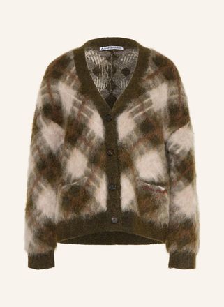 Acne Studios Strickjacke Mit Mohair gruen