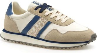 Napapijri Homme, Chaussures, Beige, Taille: 42 EU MI3 Suede/Nylon Baskets