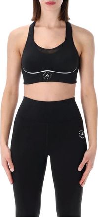 adidas by Stella McCartney Femme, Sport, Noir, Taille: 38 FR Brassi&egrave;re de sport Running High Support