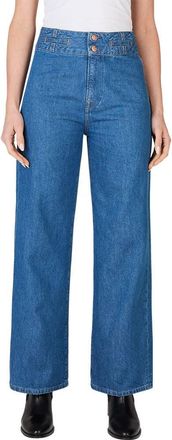 Pepe Jeans London Damen Straight Uhw Tailor Jeans, Blau (Denim), 30W x 28L