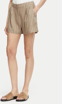 Vero Moda Stoffshorts Rosie 10346913 Hellbraun Loose Fit