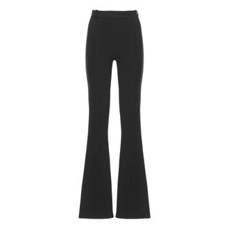 Elisabetta Franchi Femme, Pantalons, Noir, Taille: 44 FR Wide Pantalons