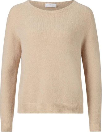 Rich & Royal Damen Strickpullover mit Alpaka COZY CREW NECK