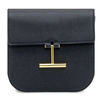 Tom Ford Femme, Sacs, Noir, Taille: ONE Size Sac bandouli&egrave;re Hanging T