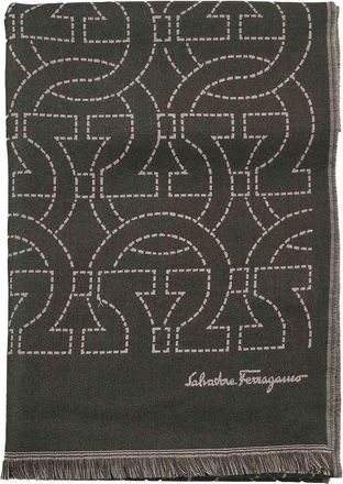 Ferragamo Schal - Grün