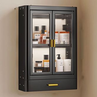 Generic Mehrzweckschrank Werkstatt Metallschrank Tragkraft: 25 Kg H&ouml;henverstellbare Regalb&ouml;den Magnetische, Halbtransparente Doppelt&uuml;r Werkzeugschrank Mit Sch