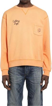 Gallery Dept. Homme, Sweatshirts et sweats &agrave; capuche, Orange, Taille: L Art Expert SweaT-shirt