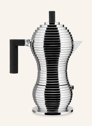 Alessi Espressokocher Pulcina silber