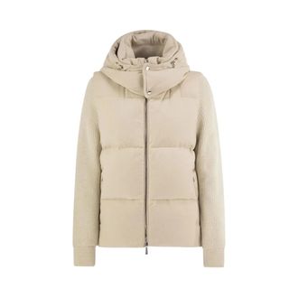 Moorer Daunenjacke Ghiara-LS9 - - Jackets - Damen - Beige - S