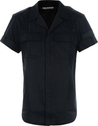 Neil Barrett Chemise Noir Pour Homme