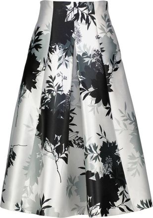 Maison Common Damen Rock mit Falten