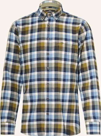Fynch-Hatton Fynch-Hatton Flanellhemd Regular Fit gruen