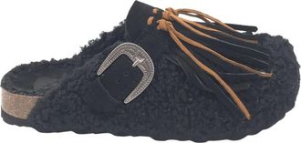 Taji Femme, Chaussures, Noir, Taille: 38 EU Sabot Borreguillo