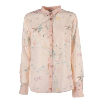 Forte_Forte Damen, Blusen & Hemden, Rosa, MGr&ouml;&szlig;e