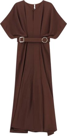 Imperial Femme, Robes, Brun, Taille: 40 FR abiti Poliestere