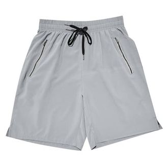 Generic Short dentra&icirc;nement pour homme sans doublure int&eacute;rieure, Gris clair., 3XL
