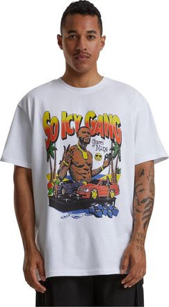 Mister Tee Gucci Mane So ICY Oversize Tee White, XS