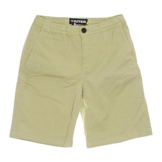 Iuter Beige Jogger Shorts Leichter Stoff - - Shorts - Herren - Beige - S