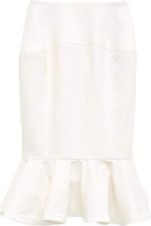 Jacquemus Palmier Rock - - Skirts - Damen - Wei&szlig; - S
