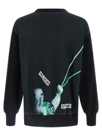 Undercover Mens Black Cotton Sweatshirt Clothing