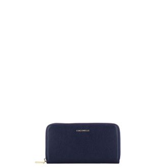 Coccinelle Portafoglio Metallic soft - - Accessories - Damen - Blau - ONE SIZE
