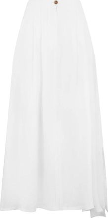 Fabiana Filippi Femme, Jupes, Blanc, Taille: 34 FR Longue Jupe &Eacute;l&eacute;gante