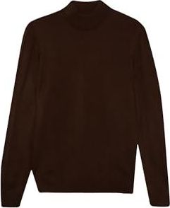 DeFacto Pull pour Homme - Élégant sur col roulé - Cardigans et Pulls en Tricot pour Homme - Pull et Cardigan pour Tout Le Monde, Camel, L