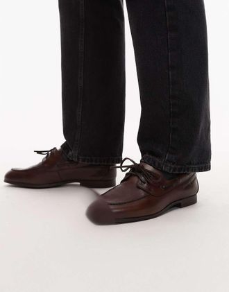 Tommy Hilfiger Chaussures bateau souples - Marron-Brown