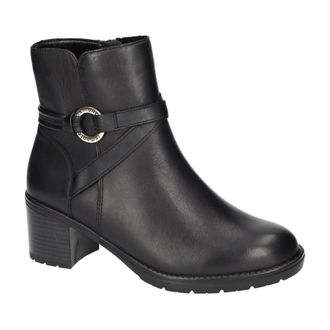 Remonte Blockabsatz-Stiefelette - - Shoes - Damen - Schwarzk - 36 EU