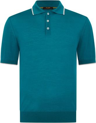 Moorer Homme, Tops, Bleu, Taille: 2XL Polo