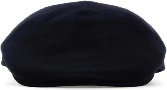 Borsalino Homme, Accessoires, Bleu, Taille: 58 CM Parigi Duckbill Flat Cap