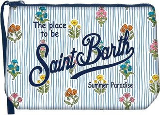 MC2 Saint Barth Femme, Sacs, Bleu, Taille: ONE Size Aline Clutch Bag